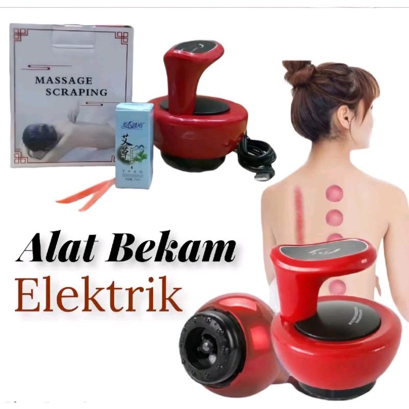 Bekam Elektrik Alat Pijat Kerokan Pemijat Vakum Terapi Magnet Terapi ...