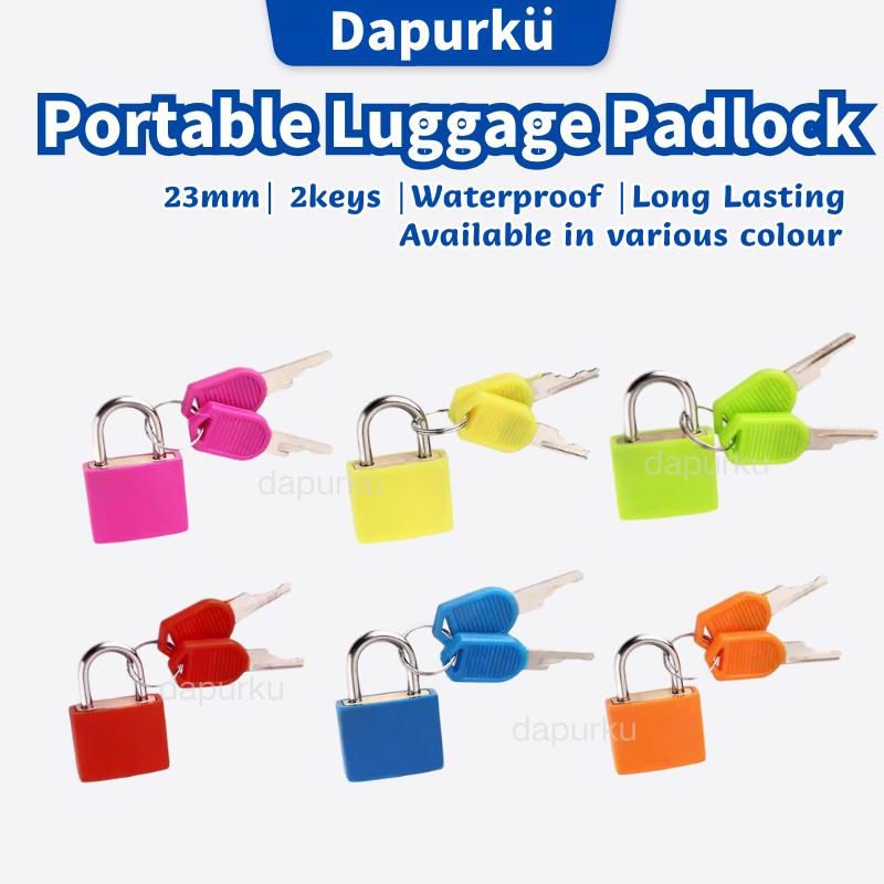 Colourful Brass Lock Security Mini Padlock Small Padlock Luggage ...