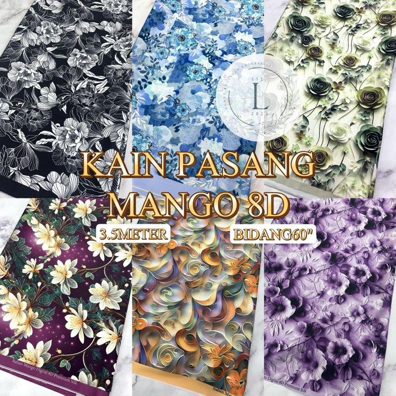 Kain Pasang Mango 8D / Bidang60" / 3.5Meter / Kain baru Soft - TikTok ...
