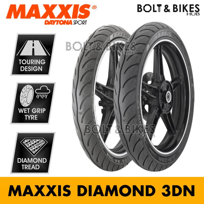 [YEAR 2023] Maxxis Diamond 3DN Motorcycle Tyre - TikTok Shop Malaysia