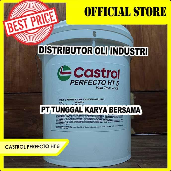 Jual CASTROL PERFECTO HT 5 ( Premium Heat Transfer Oil ) - Kota ...