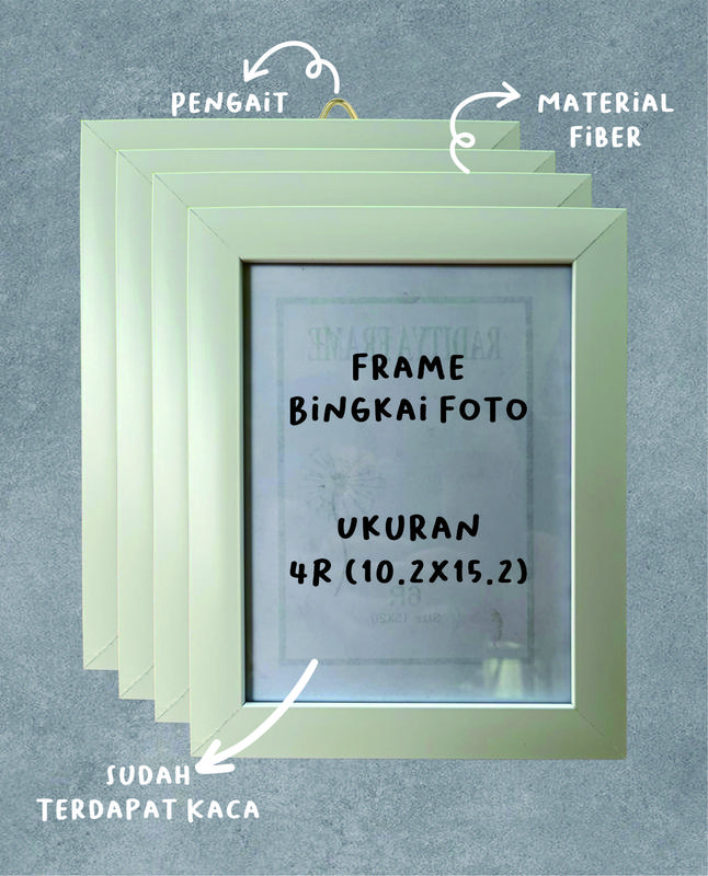 Bingkai Foto 4R / Figura Foto / Bingkai Foto Minimalist - Shop | Tokopedia