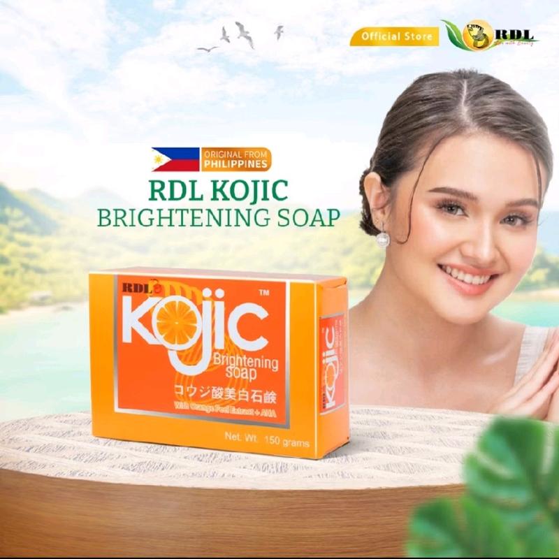 Sabun Kojic RDL Brightening Soap With Orange Peel Extract + AHA Free ...