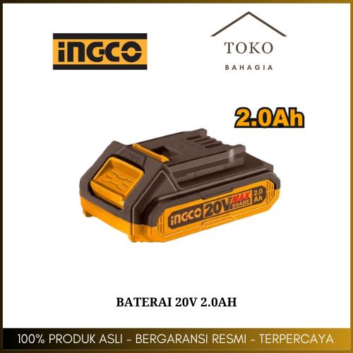 BATERAI 20V LITHIUM-ION 2AH BATRE INGCO FBLI2001 - Shop | Tokopedia