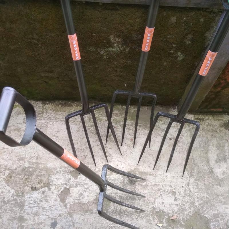 garpu tanah injak berbahan besi beton ulir - Shop | Tokopedia