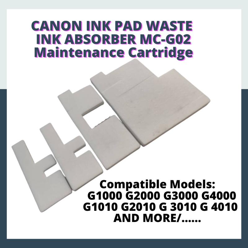 Canon Waste Ink Pad Ink Absorber Full For G1000 G2000 G3000 G4000 ...