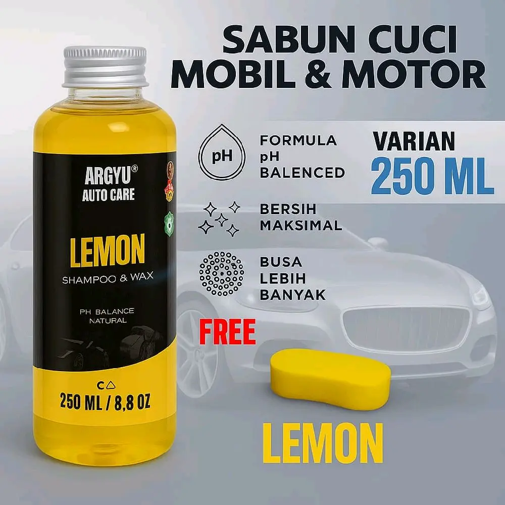 sampo buat cuci motor // Sabun Cuci Motor & Mobil Bubble Gum 250 ML ...