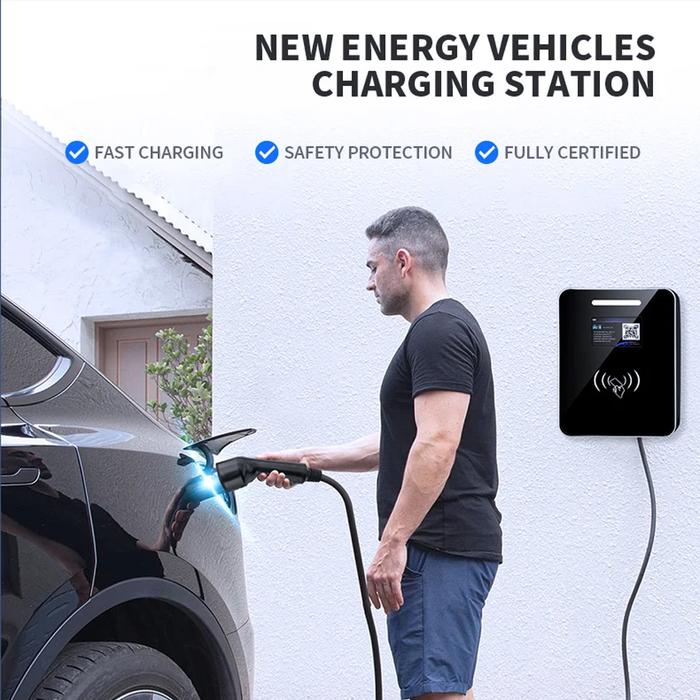 Jual NBPower Charger Mobil Listrik EV Card Bluetooth APP Type 2 Female ...
