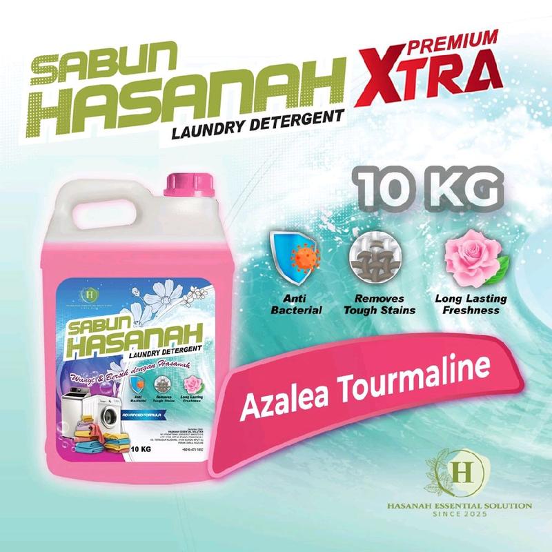 10kg Laundry Detergent / Sabun Dobi Hasanah Premium Pink - TikTok Shop ...
