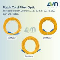 Jual SC to SC UPC Simplex Fiber Optic Cable Singlemode Kabel Optical ...