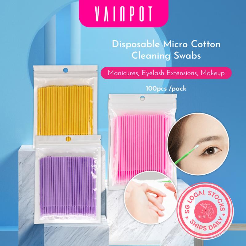 Disposable Micro Cotton Cleaning Swabs - For Nail Art/ Eyelash - TikTok ...