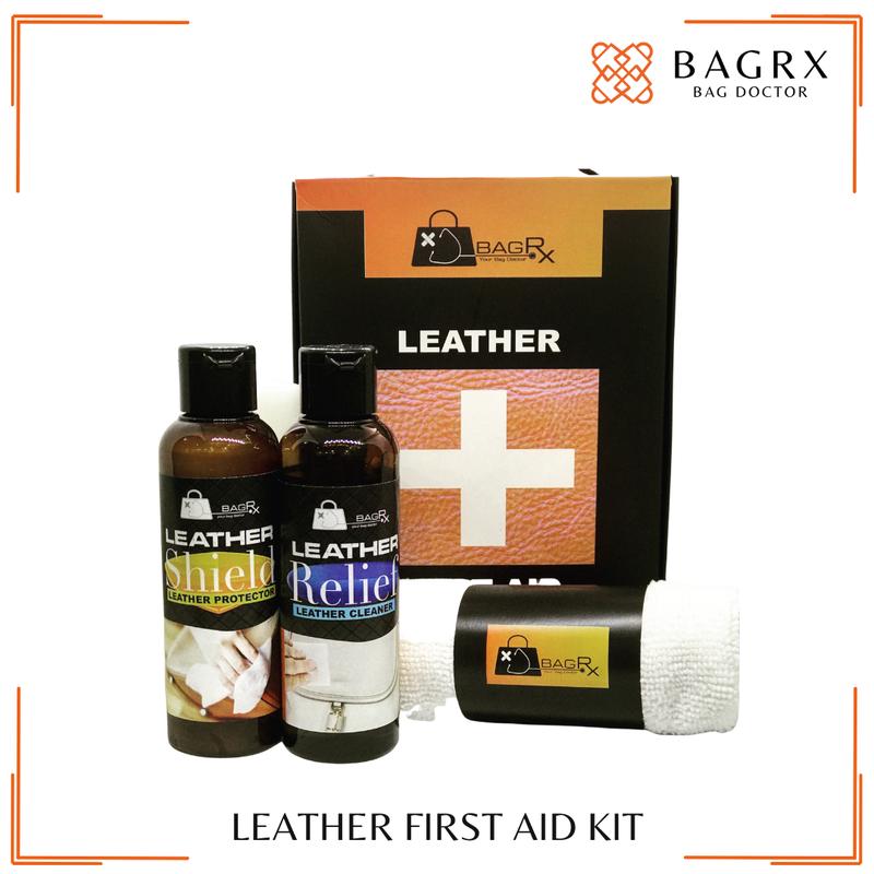 BAGRX LEATHER FIRST AID KIT (CLEANER & CONDITIONING PROTECTOR) - TikTok ...