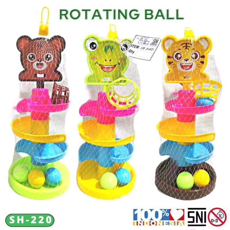 Smile - Mainan Anak Rolling Ball 3 Susun / Mainan Anak Sliding Ball ...