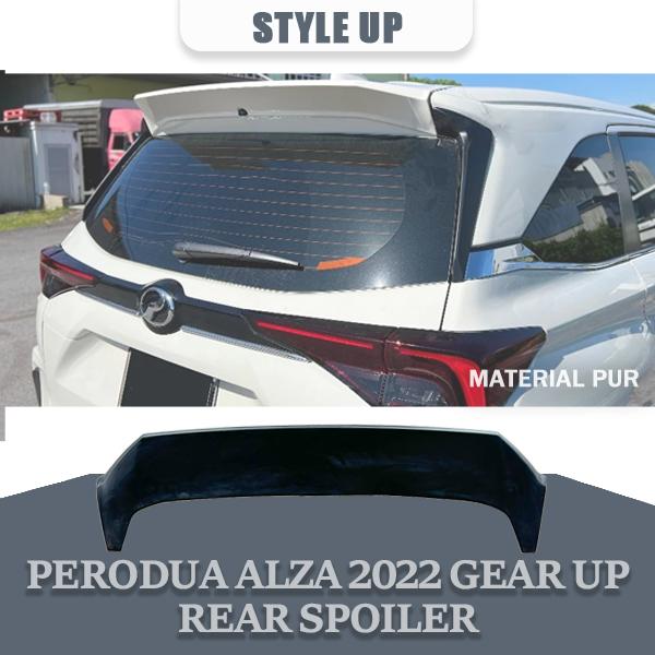 PERODUA ALZA 2022 GEAR UP REAR SPOILER MATERIAL PUR WITHOUT PAINT ...