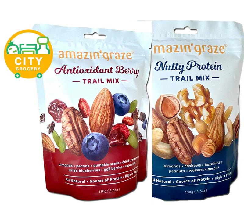 AMAZIN' GRAZE Antioxidant Berry Trail Mix/ Nutty Protein 130 - TikTok ...