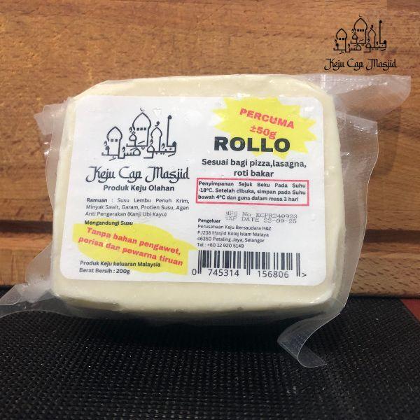 Keju Cap Masjid Rollo 200g - Keju Olahan Bumiputra 100% Muslim - TikTok ...