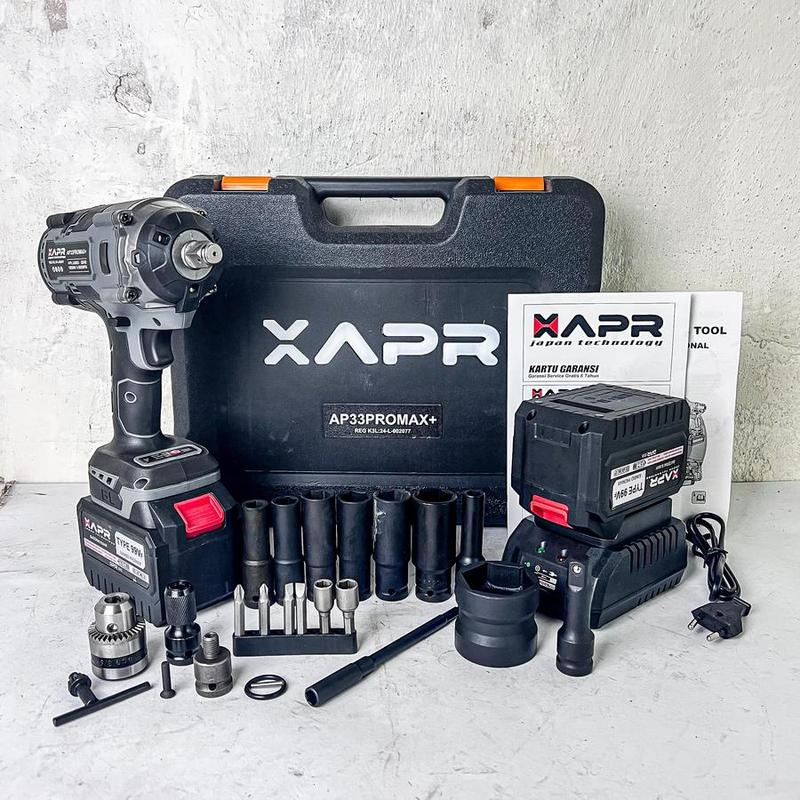 APR Impact Wrench AP33 PROMAX+ 1850NM 1/2INCH Jumbo 99V pembuka baut ...
