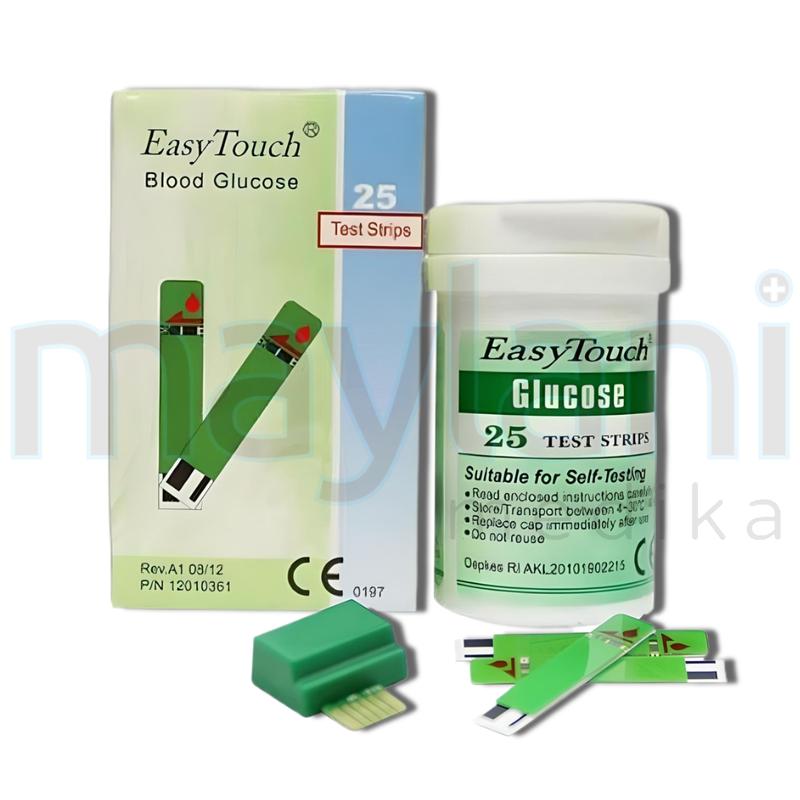 Easy Touch Glucose Strip Cek Gula Darah EasyTouch Stik Strips - Shop ...