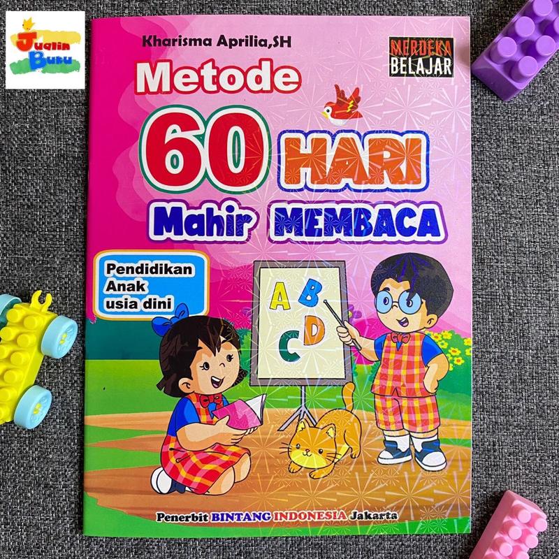 Buku Anak Metode 60 Hari Mahir Membaca untuk Tk dan Paud Ukuran - Shop ...