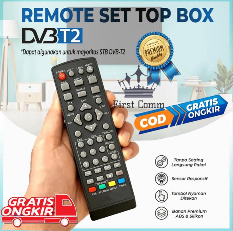 Remote Set Top Box DVB T2 / Remote STB DVB T2 / Remote STB Box Digital ...