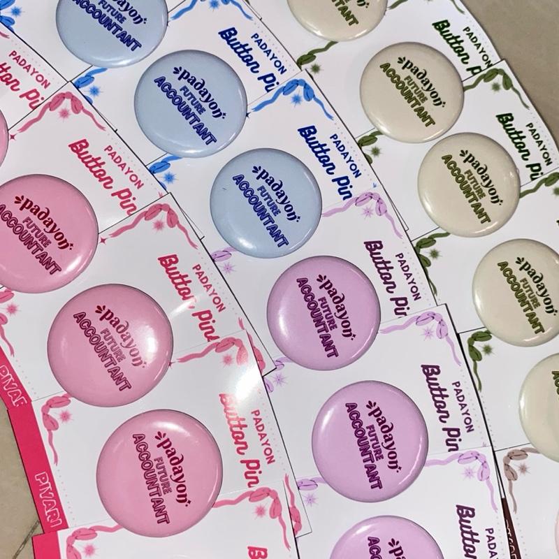 Padayon Profession Mini Button Pins Badge Pin 32MM - TikTok Shop ...