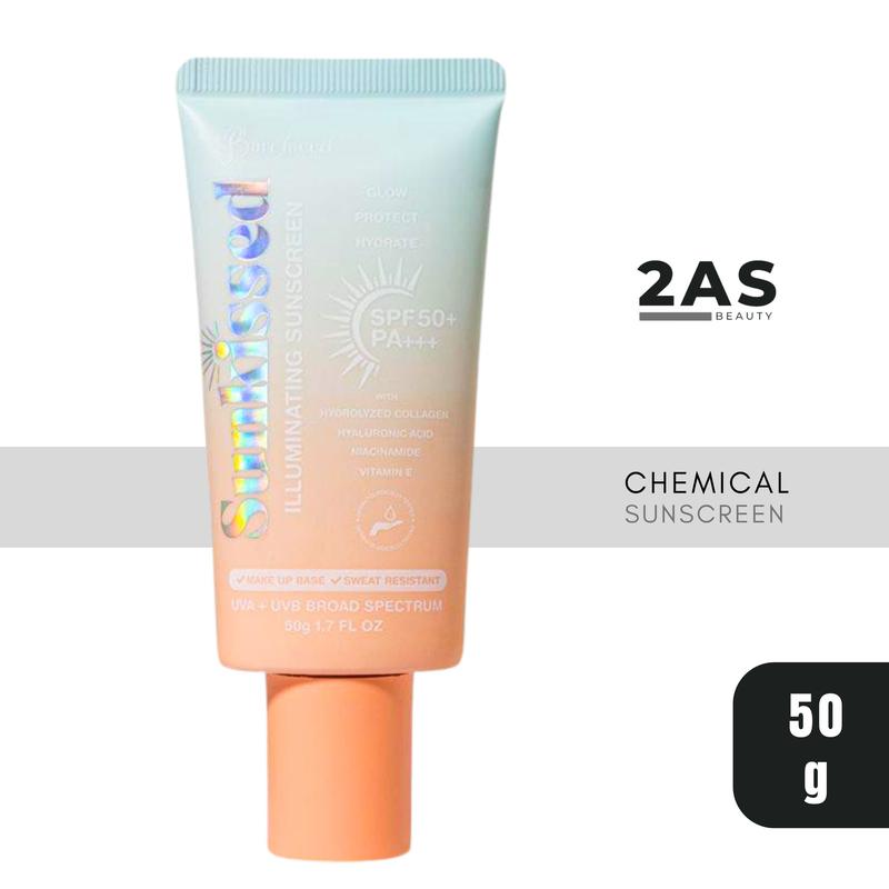 Barefaced Sunkissed Illuminating Sunscreen SPF50+ PA+++ 50g - TikTok ...