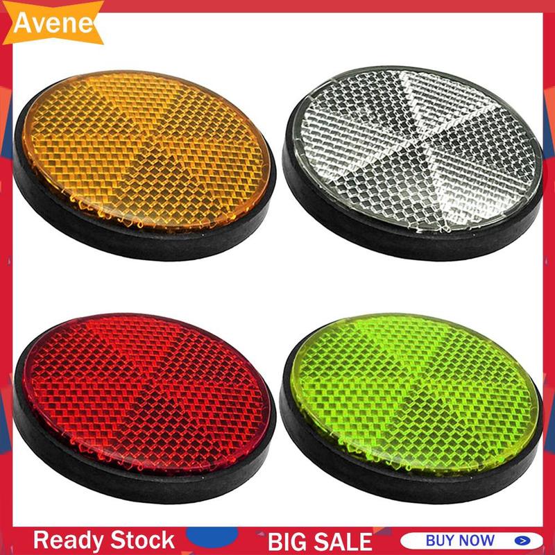Reflektor Reflektif Rim Keselamatan, untuk Kereta, Motosikal, Basikal ...