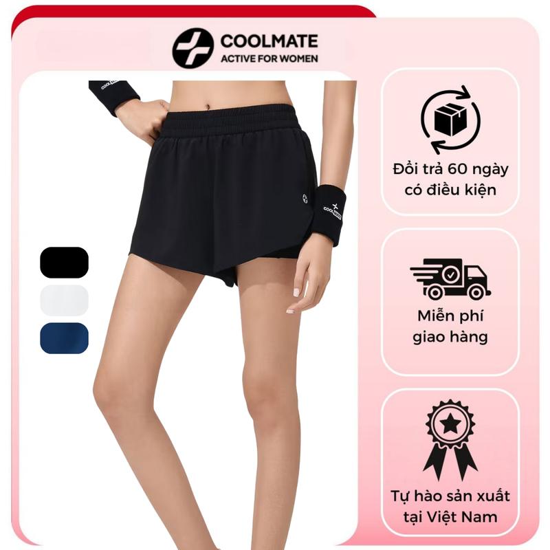 [MỚI] Quần shorts nữ chạy bộ 2 lớp 3.5 inch Core Shorts co giãn ...
