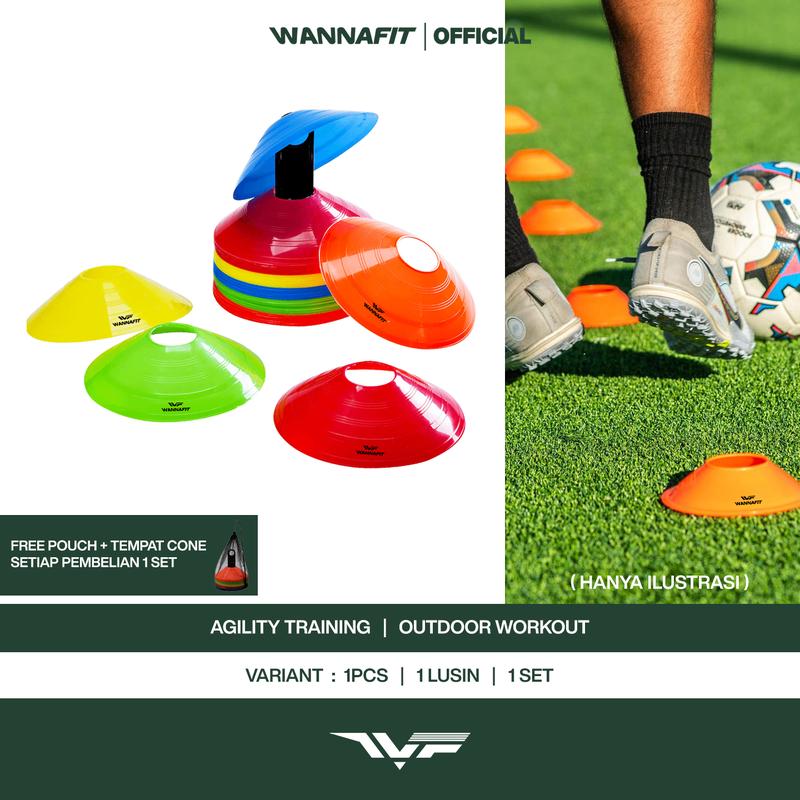 WANNAFIT Cone Mangkuk 1pcs | Alat Olahraga Latihan Kun Ma1ngkok - Shop ...