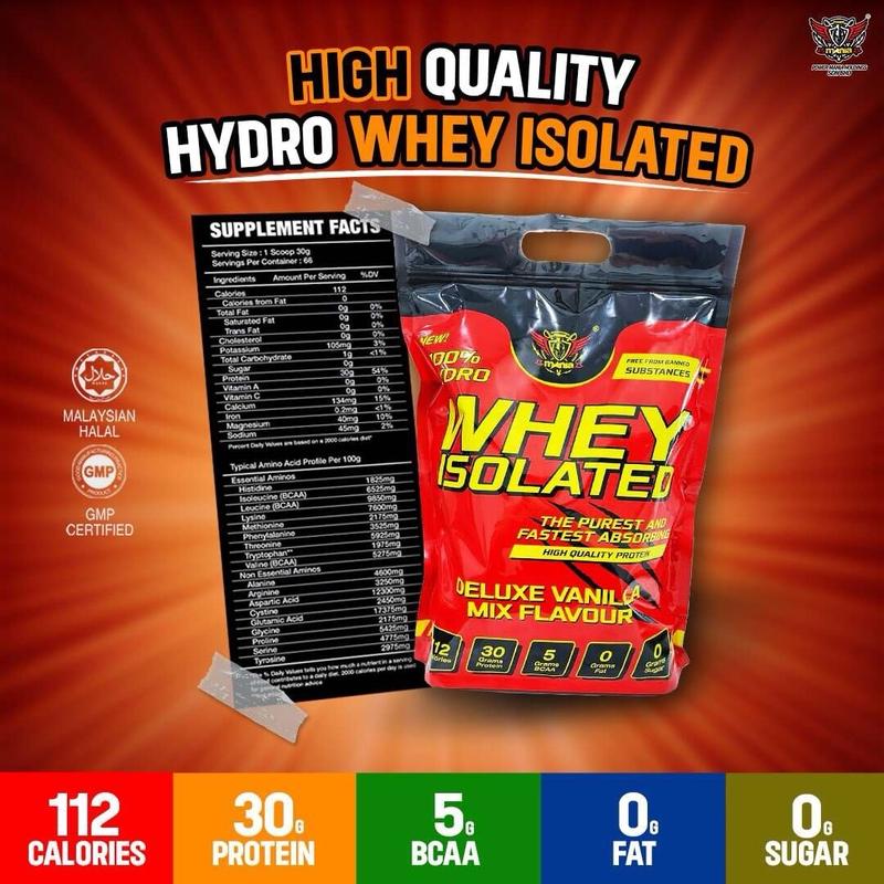 Powermania Hydro Isolated Protein Whey 2.1KG (Halal Certified) - TikTok ...