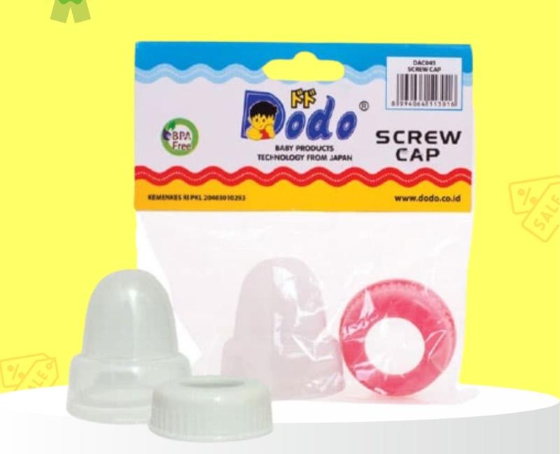 DODO TUTUP BOTOL SUSU DAN LEHER SUSU SCREW CAP - Shop | Tokopedia