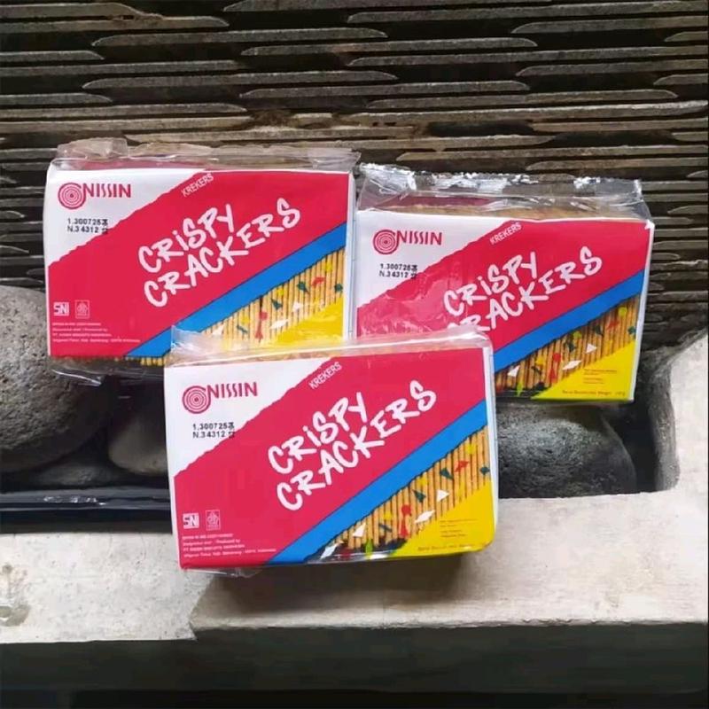paket 2 pack nissin crispy cracker biskuit keju - Shop | Tokopedia