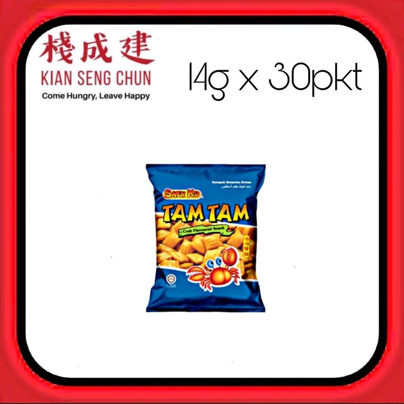 14g x 30pkt Mini Tam Tam Snack - TikTok Shop Singapore