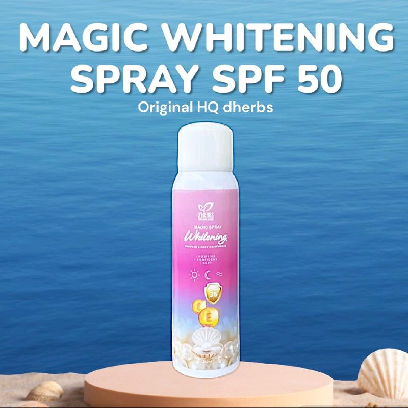 Dherbs magic spray whitening lotion spray - TikTok Shop Malaysia