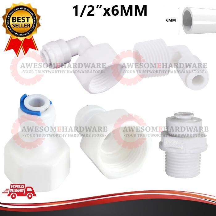(REDUCER FOR SMALL HOSE) 1/2"x6MM 1/4" WATER FILTER RO JOINT - TikTok ...