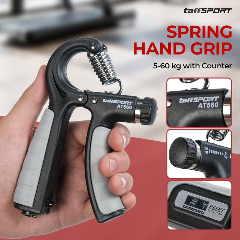 Spring Hand Grip Finger Power Exercise 5-60kg with Counter - Shop ...