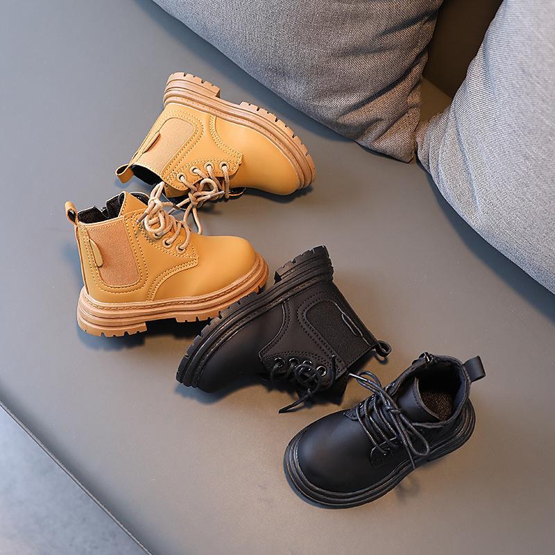 Kasut musim bunga dan musim luruh untuk kanak-kanak, but pendek ...