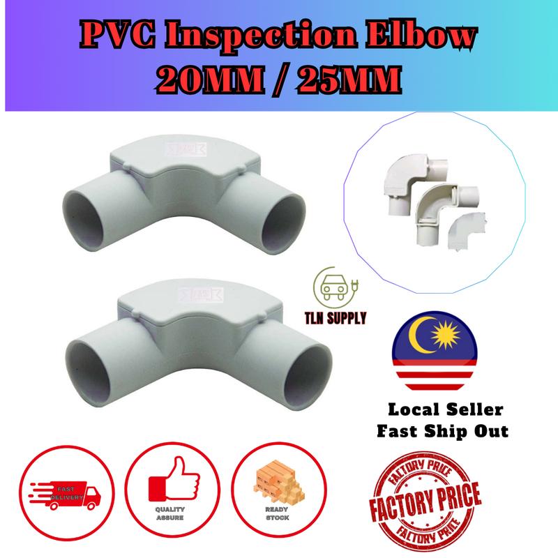 100psc/50pcs/30pcs PVC Inspection Elbow Conduit Fitting (20m - TikTok ...