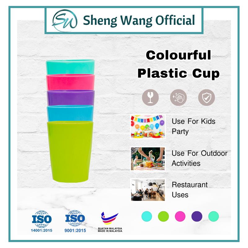 Plastic Cup Set [ 6 PCS ] / Cawan Plastik Murah / Set Cawan - TikTok ...