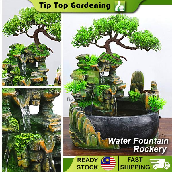 Air Pancut Kecil Gunung Batu Hiasan Rumah Water Fountain Rockery ...