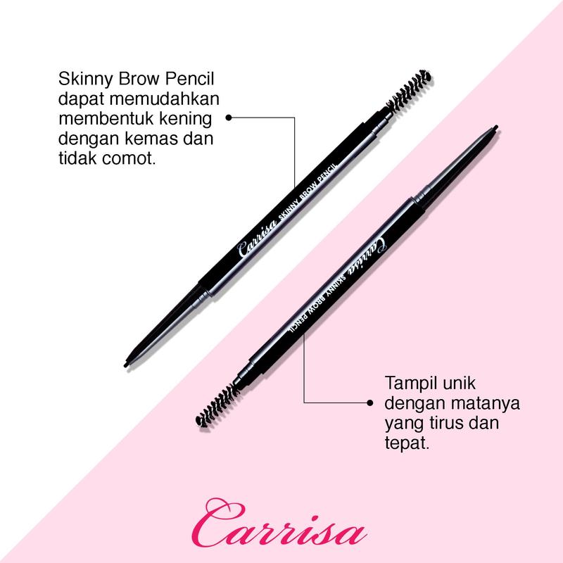 CARRISA EYEBROW PENCIL 2 IN 1 - TikTok Shop Malaysia