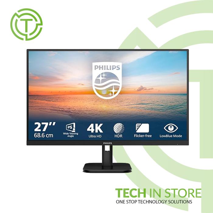 Promo Philips 27E1N1800A Monitor 4K 27 Inch IPS 3840 x 2160 UHD 60Hz ...