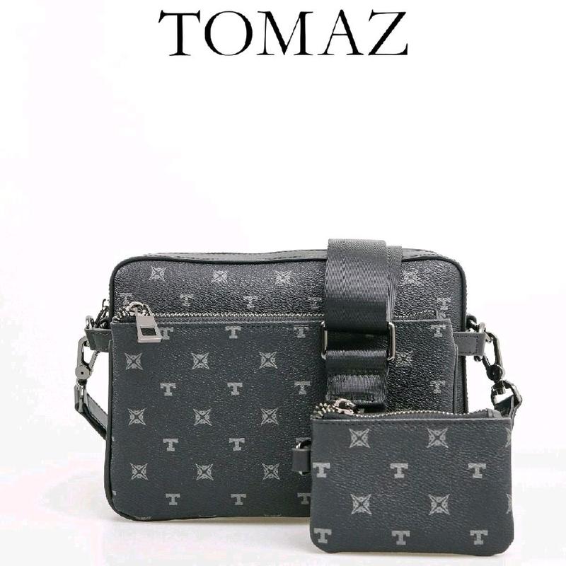 Tomaz 3 in 1 Men's Bag Monogram Multi Compartment Sling Bag - TikTok ...