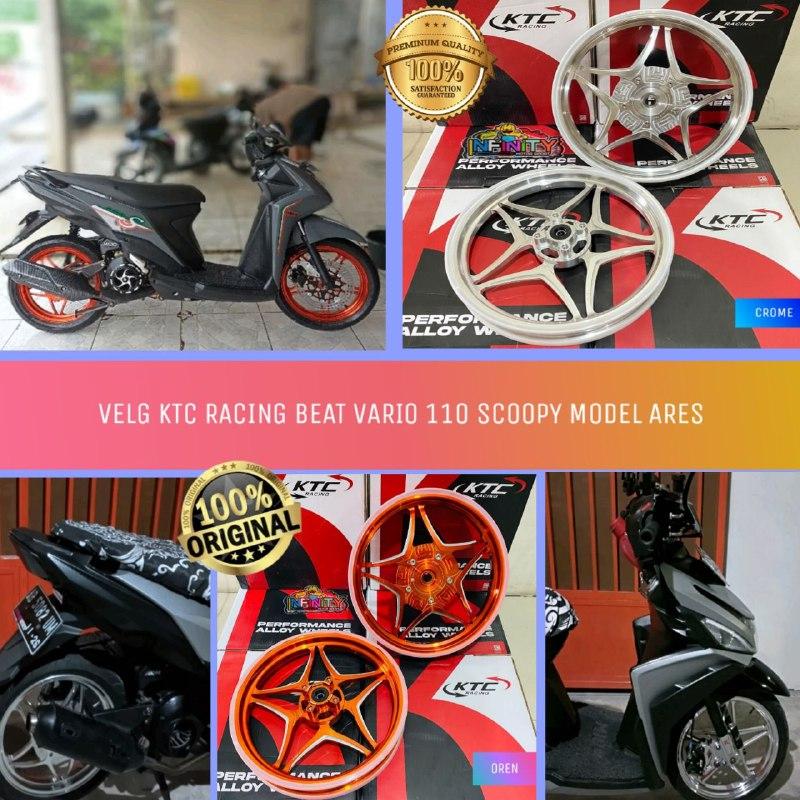 VELG RACING KTC ORIGINAL MODEL ARES VARIO 110 BEAT FI SCOOP - Shop ...
