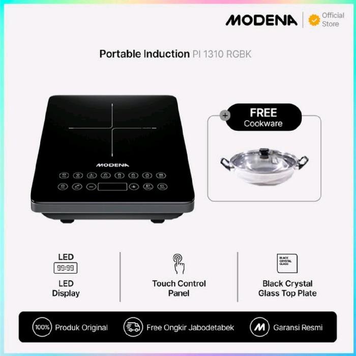Jual MODENA PORTABLE INDUCTION PI-1310RGBK - Kota Balikpapan ...