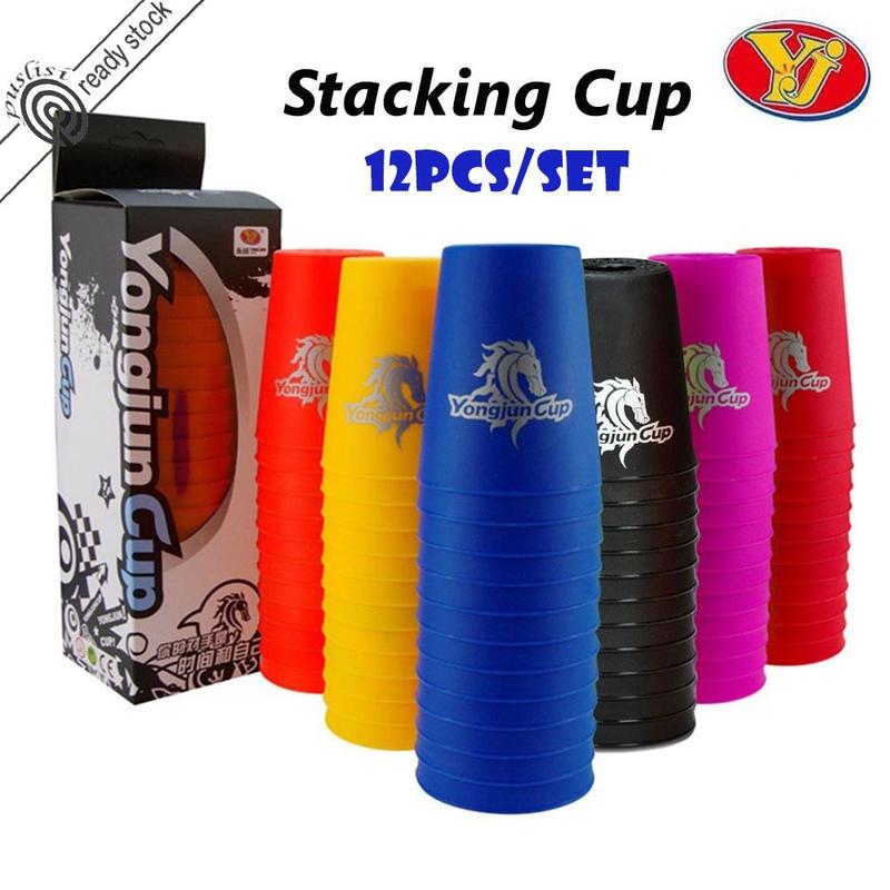 YJ Yongjun Cawan Susun 12pcs/set - TikTok Shop Malaysia