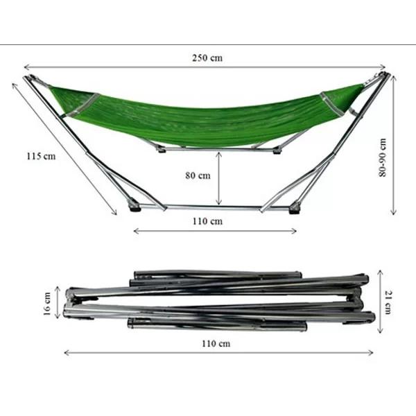 Besi Stand/Frame Sahaja Besi Stand Black Color Lipat Senang Bawa ...