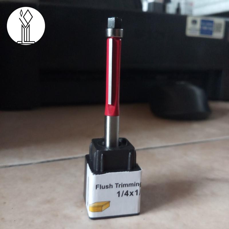 Mata Bor Profil Kayu Lurus Router Straight Bit 1/4" Besttool - Shop ...