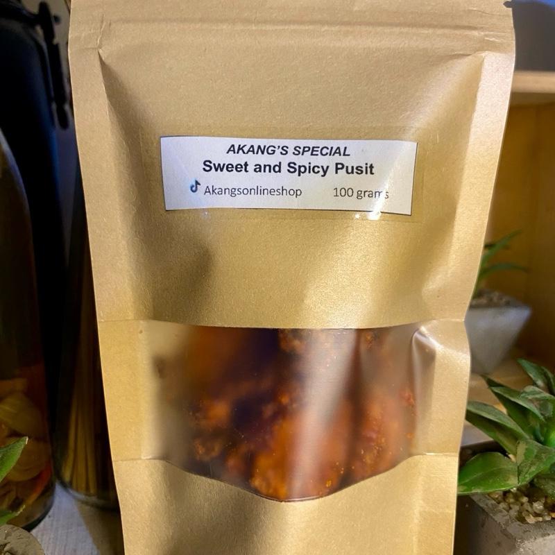 Akang’s Special Sweet & Spicy Pusit 100 grams - TikTok Shop Philippines