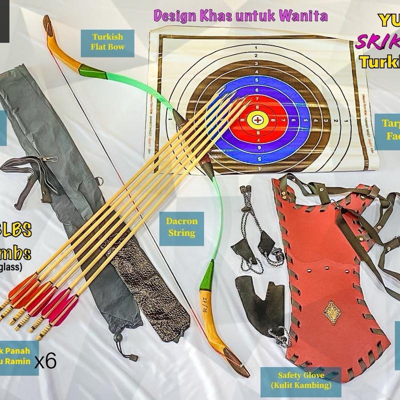 YUSUF Premium Srikandi Turkish Archery Set Special for Lady Girl ...